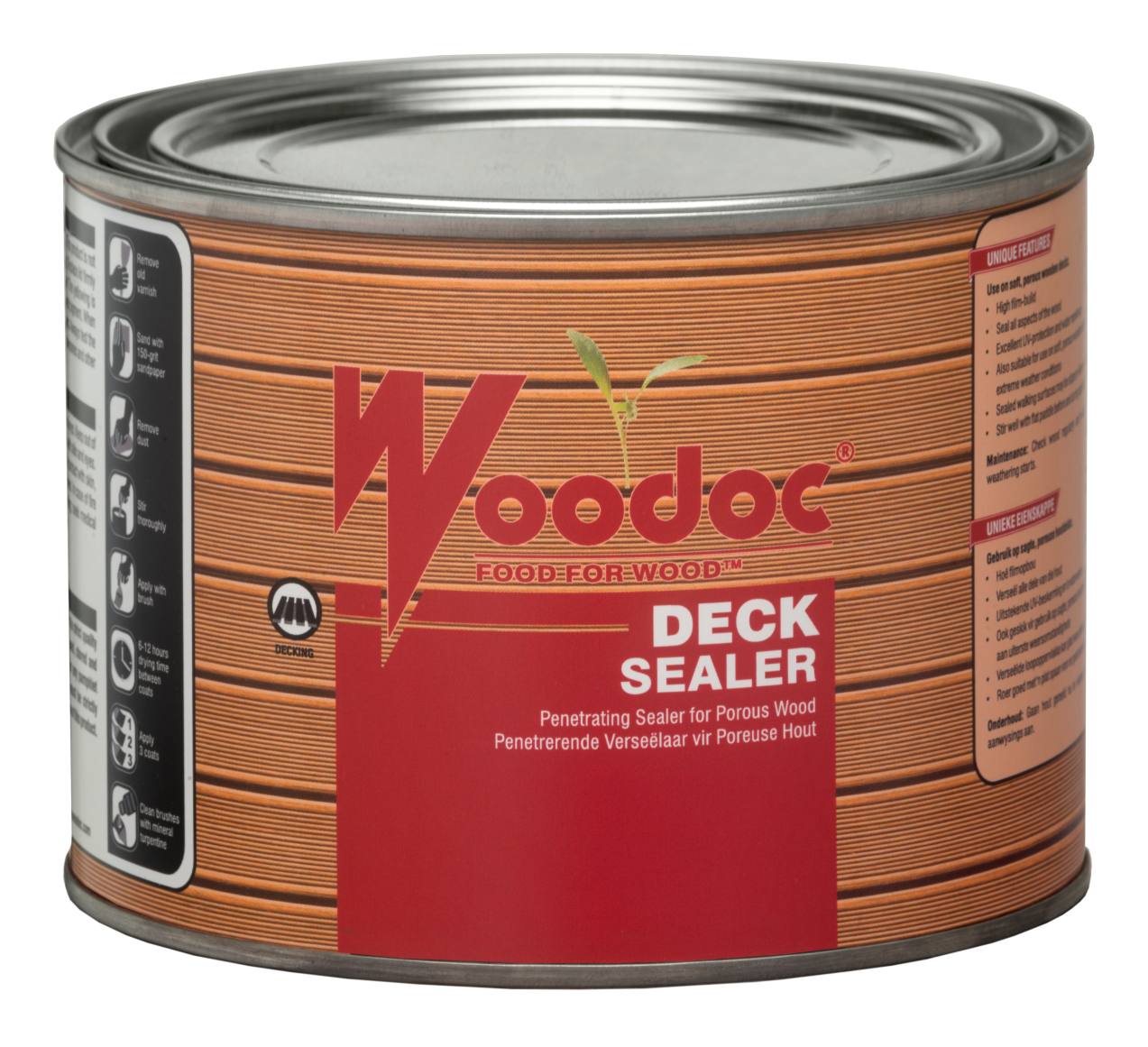 Woodoc Deck Sealer 1L Rich Meranti for sale | AHM Online (Pty) Ltd