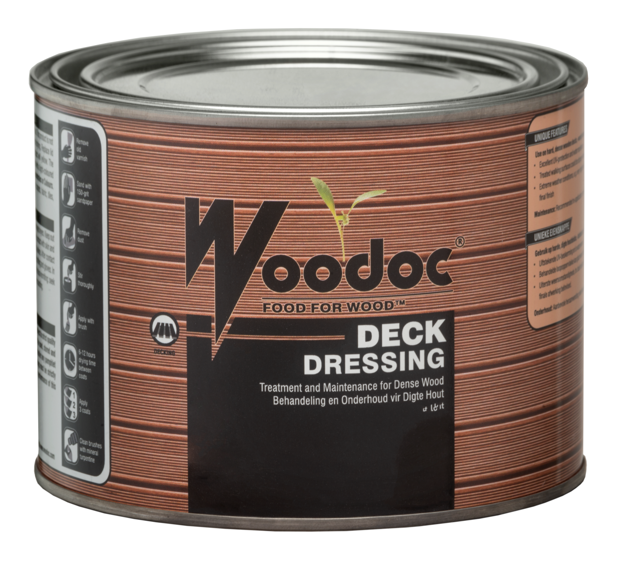 Woodoc Deck Dressing 1L Deep Brown for sale | AHM Online (Pty) Ltd