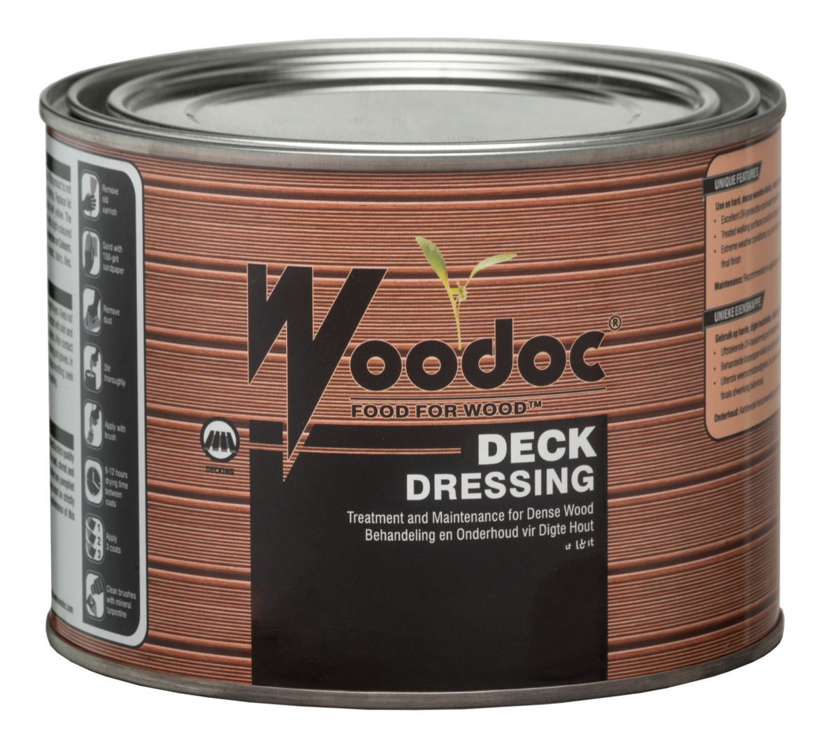 Woodoc Deck Dressing 1L Deep Brown for sale | AHM Online (Pty) Ltd