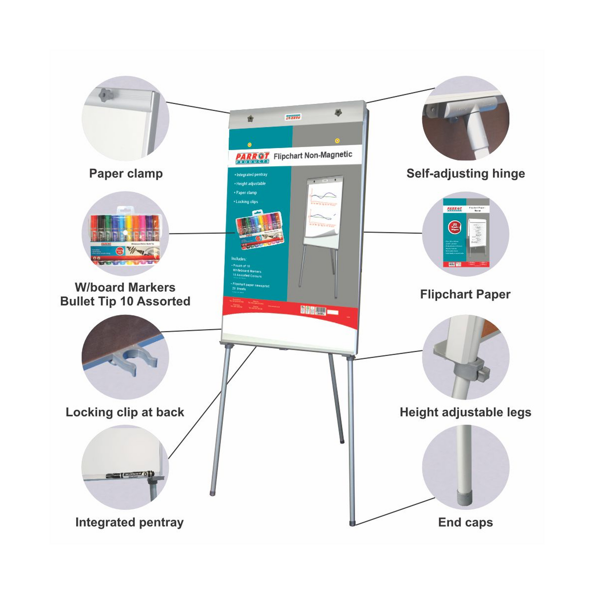 Flipchart Non Magnetic Standard 1000*640Mm Retail for sale | AHM Online ...