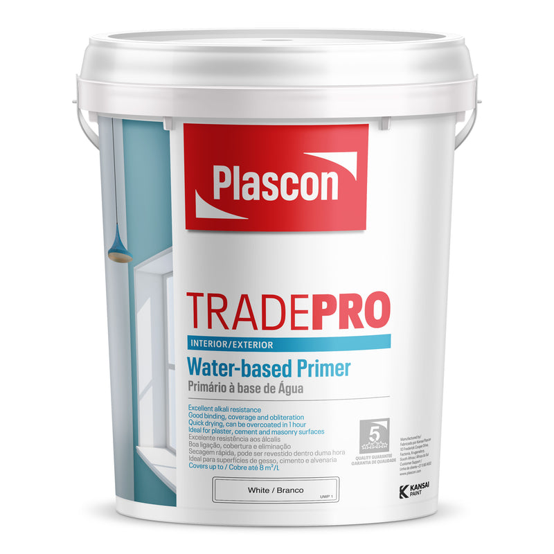 Plascon TradePro Water-Based Primer 20L | AHM Online (Pty) Ltd
