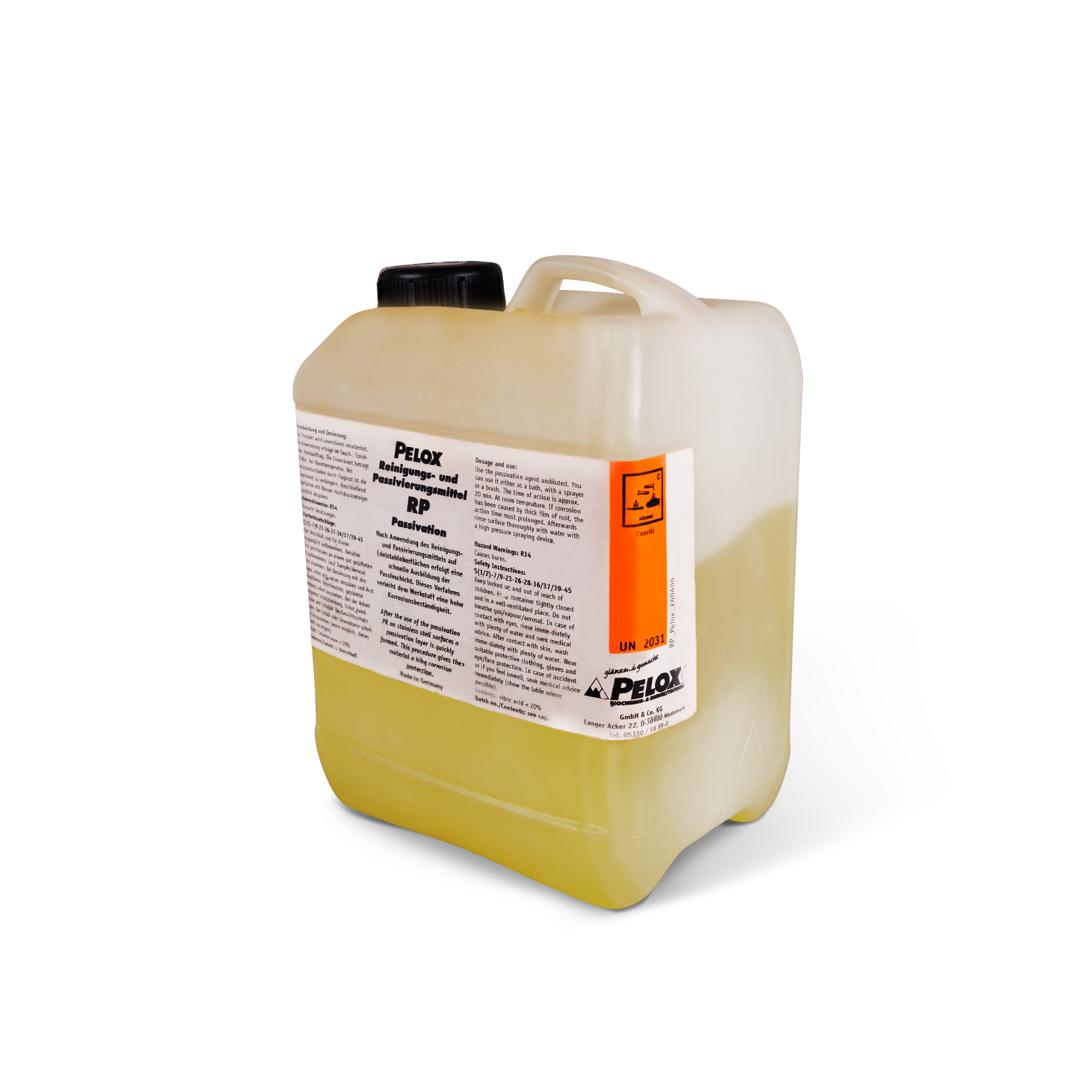 Pelox Passivating Liquid 2Kg MAT0865 for sale | AHM Online (Pty) Ltd