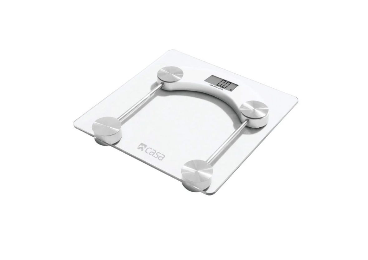 Casa Electronic Square Glass Scale Clear for Sale | AHM Online (Pty) Ltd