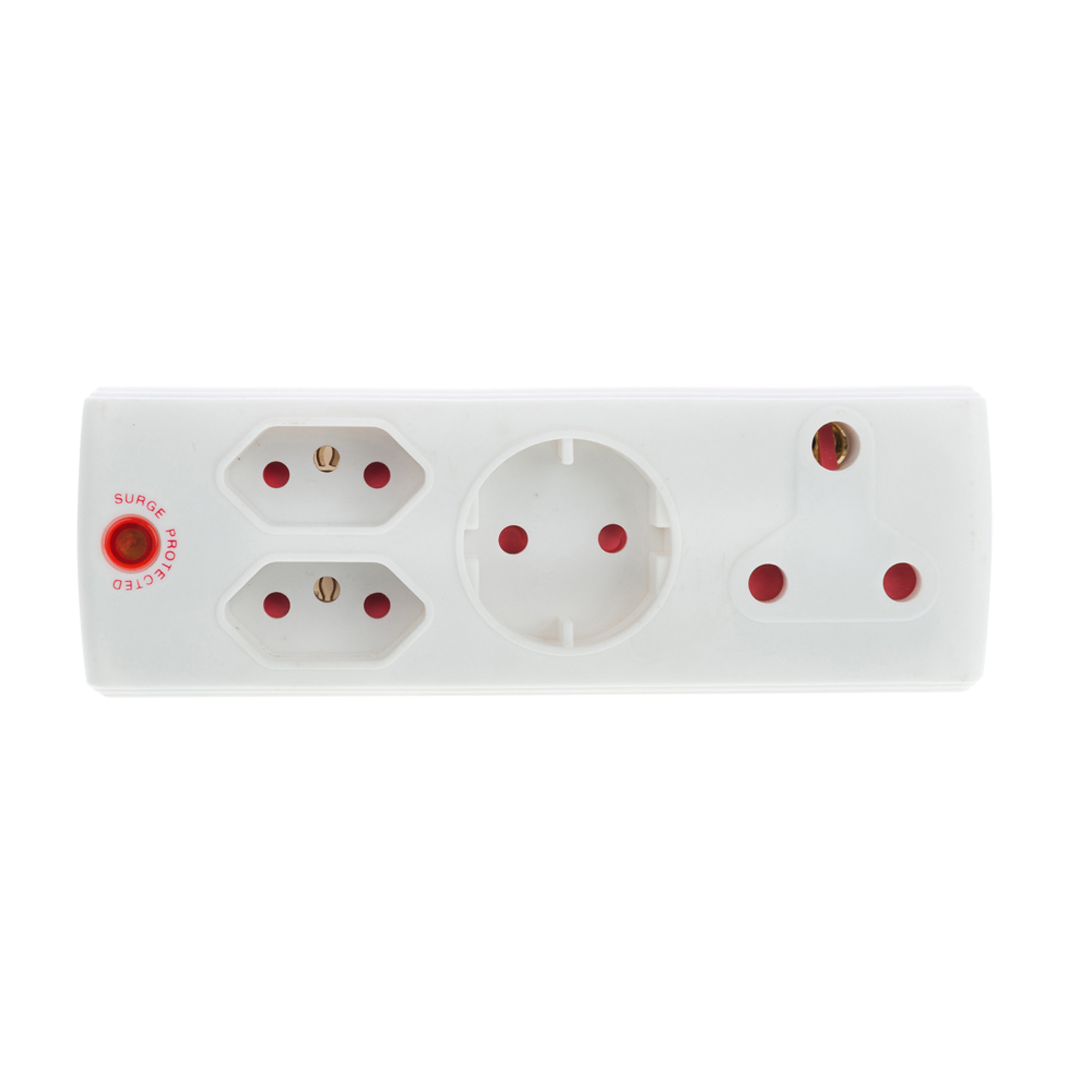 Electricmate Surge Adapter With 1 X 16A + 2 X 5 Amp + 1 X Schuko ...