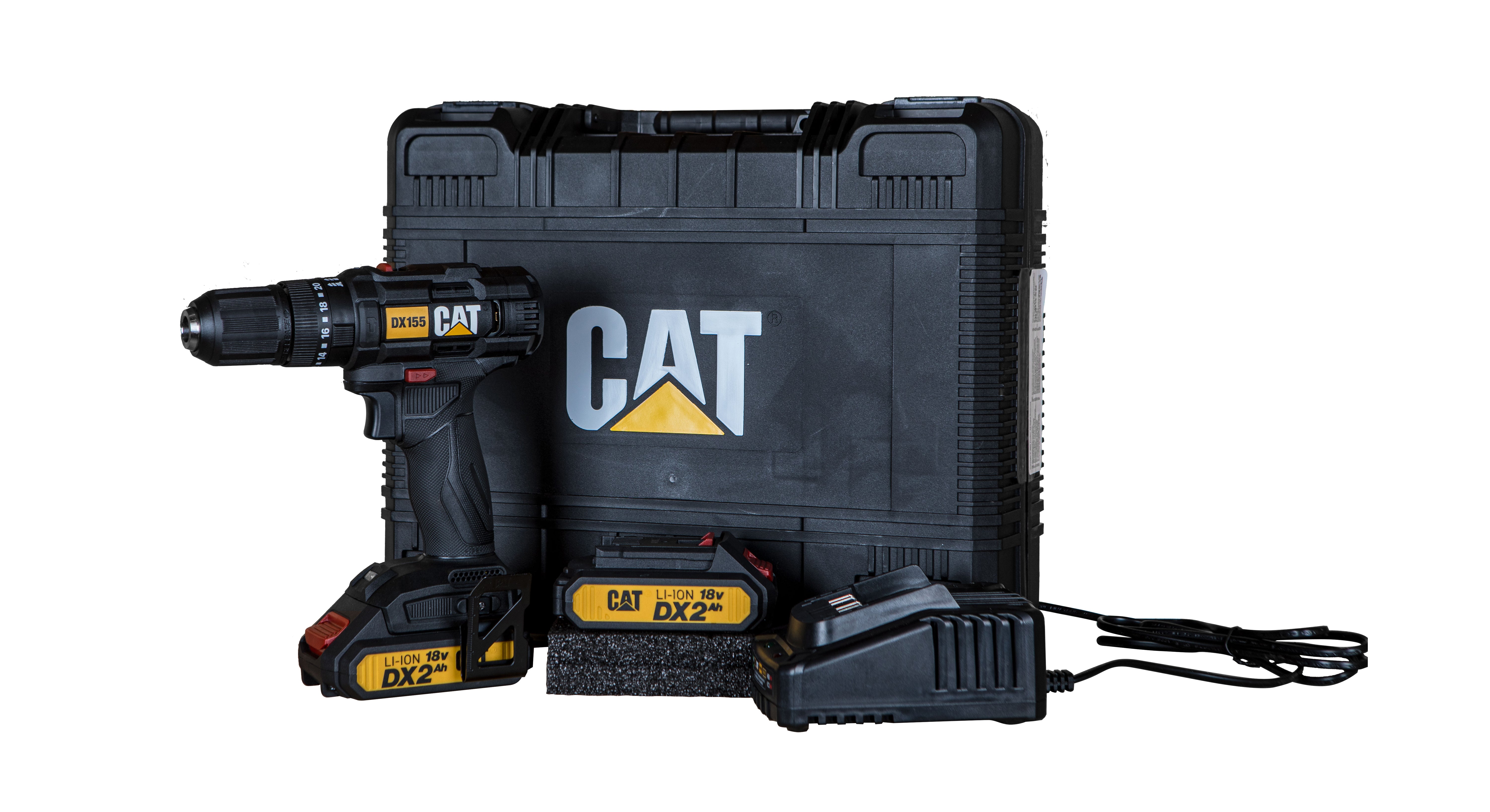 Cat Impact Drill Brushed 50Nm 18V Kit (2.0Ah Battery + Charger) for ...