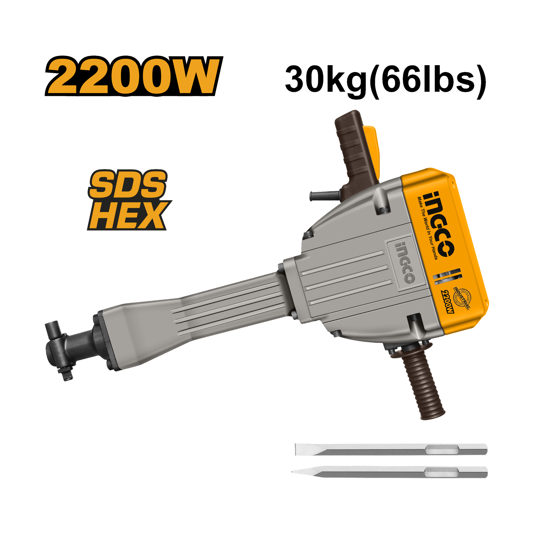 Ingco demolition breaker 2200w pdb22001 for sale | AHM Online (Pty) Ltd