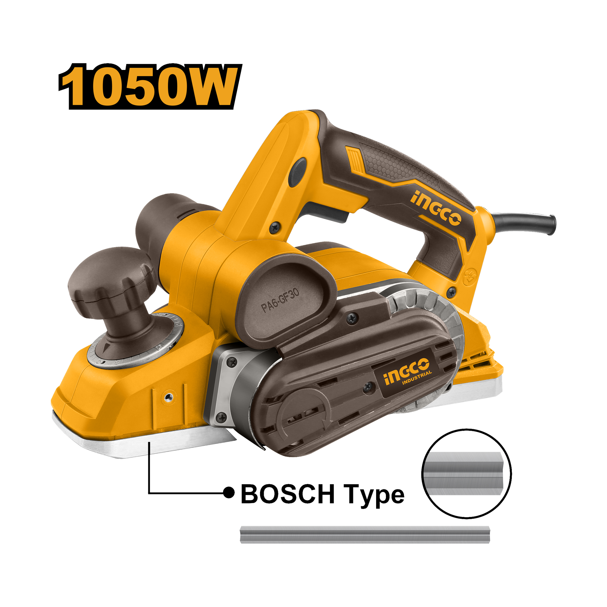 Ingco electric planer 82mm 1050w pl10508 for sale | AHM Online (Pty) Ltd