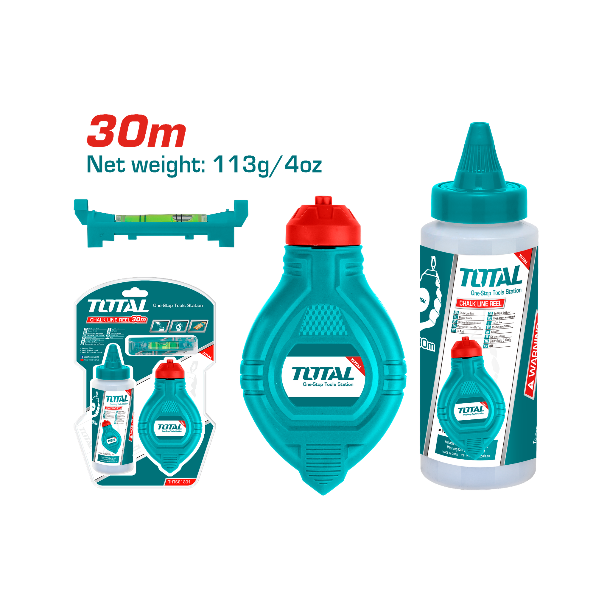 Total Chalk Line Reel 30m THT661301 for sale | AHM Online (Pty) Ltd