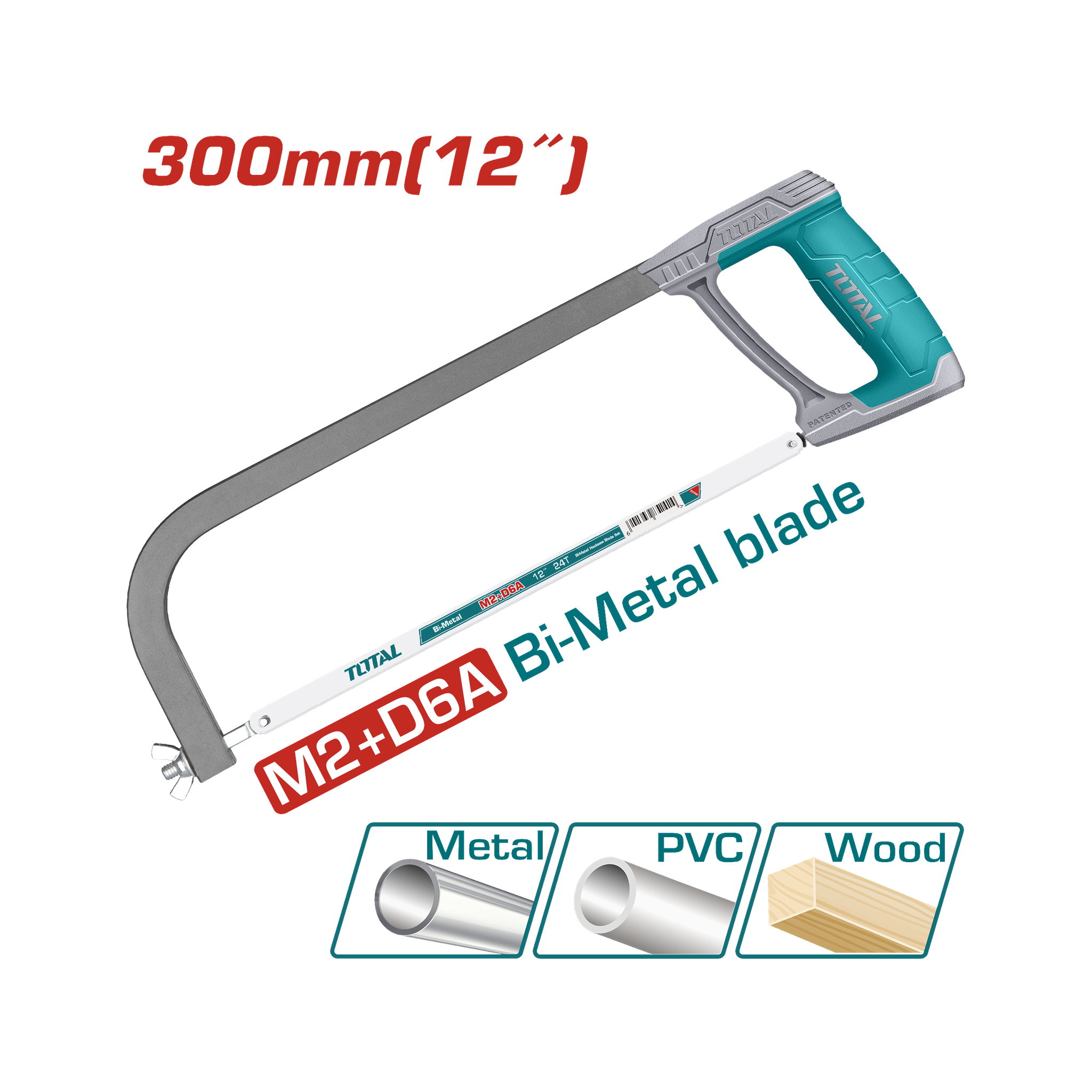 Total Hacksaw Frame 300mm/12 Inch THT54166 for sale | AHM Online (Pty) Ltd
