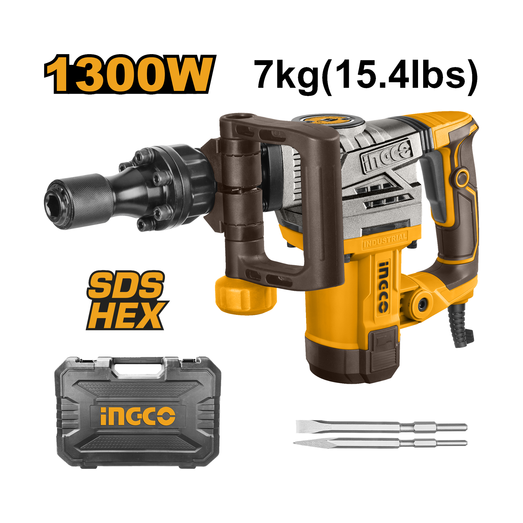 Ingco demolition breaker 1300w pdb130018 for sale | AHM Online (Pty) Ltd