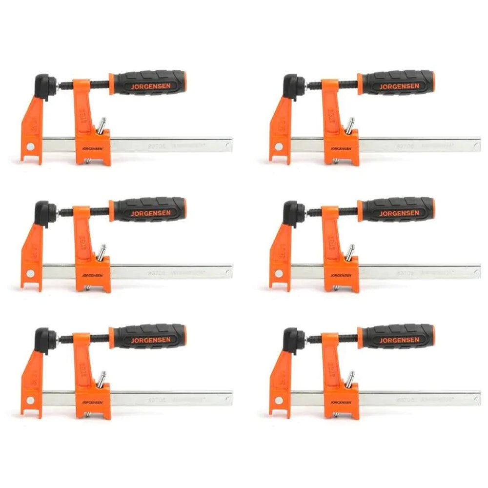 Jorgensen 6' 150mm M/Duty 6 Pack Steel Bar Clamp | AHM Online (Pty) Ltd