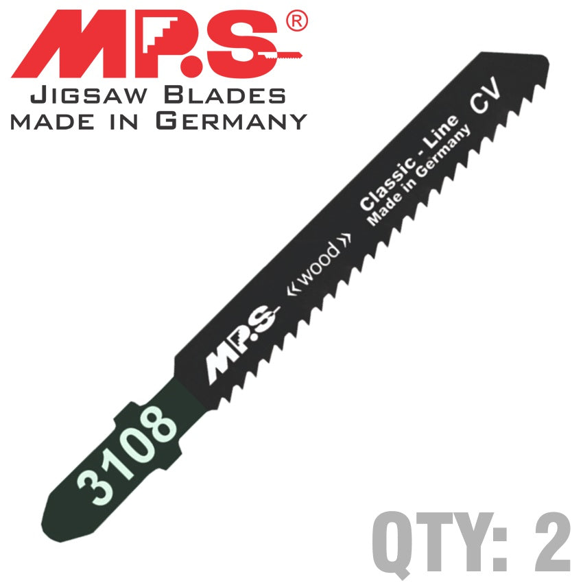 MPS Jigsaw Blade 75mm 12 TPI T-Shank T119B | AHM Online (Pty) Ltd