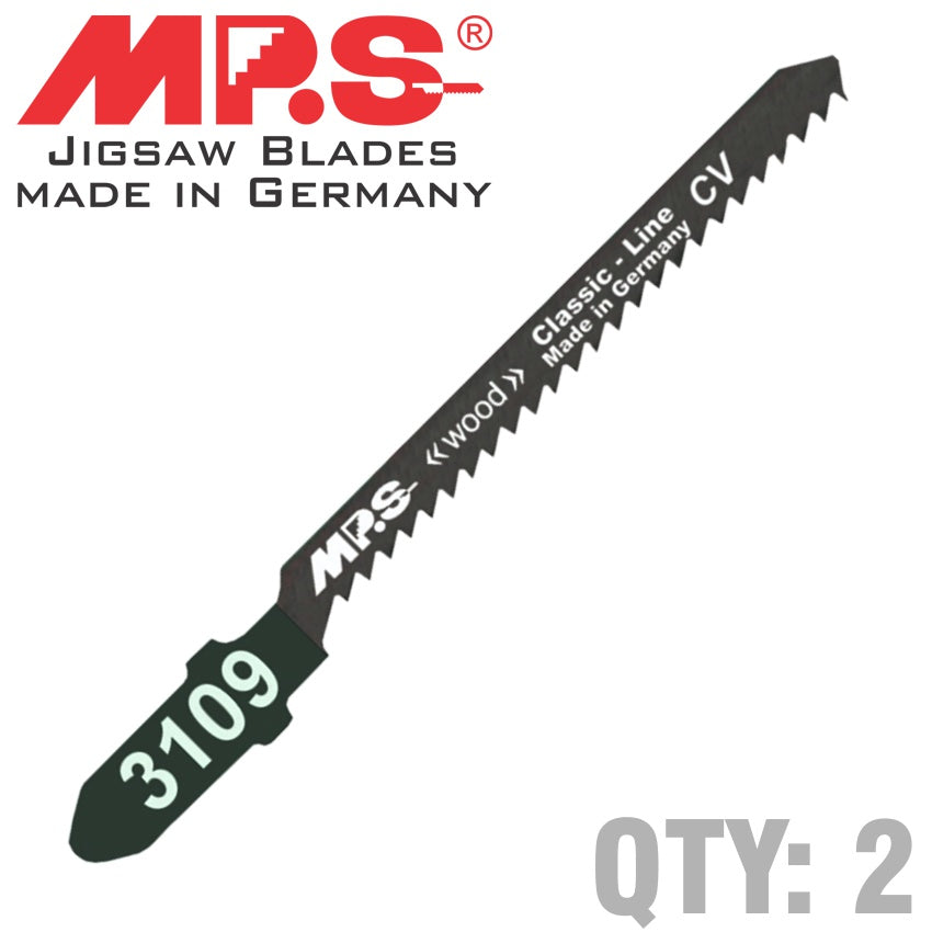MPS Jigsaw Blade Wood T-Shank Scroll T119BO | AHM Online (Pty) Ltd