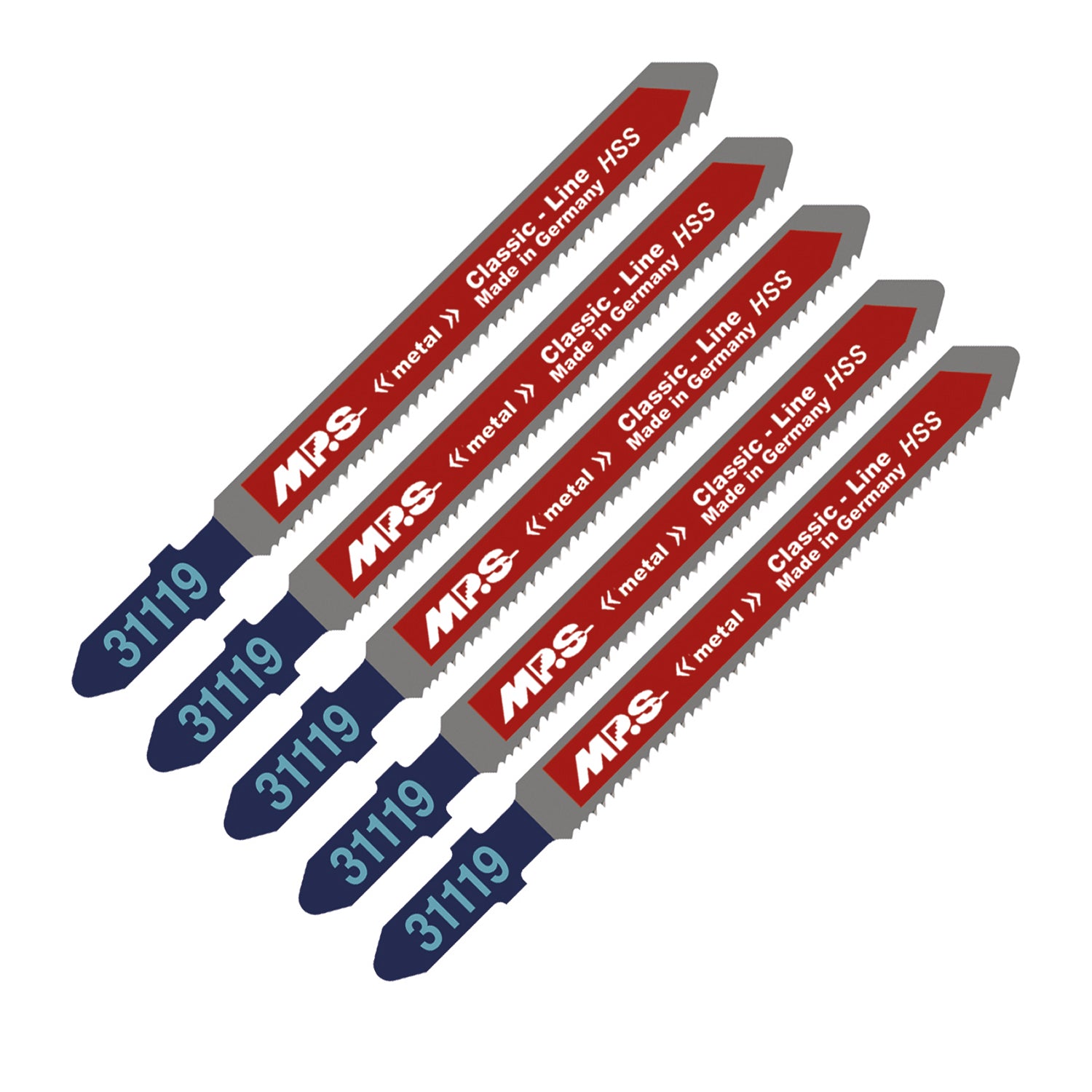 MPS Jigsaw Blade Metal T-Shank 18 TPI T118A | AHM Online (Pty) Ltd