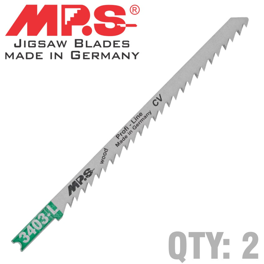MPS Jigsaw Blade Wood U-Shank 6T 130mm | AHM Online (Pty) Ltd