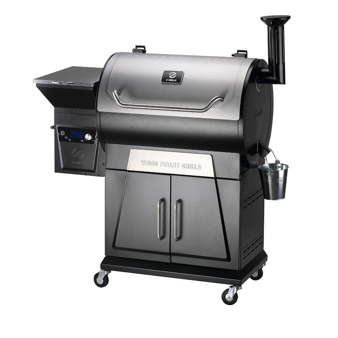 Z Grills Wood Pellet Grill Flagship 700D4E Wifi -Stainless Steel | AHM ...