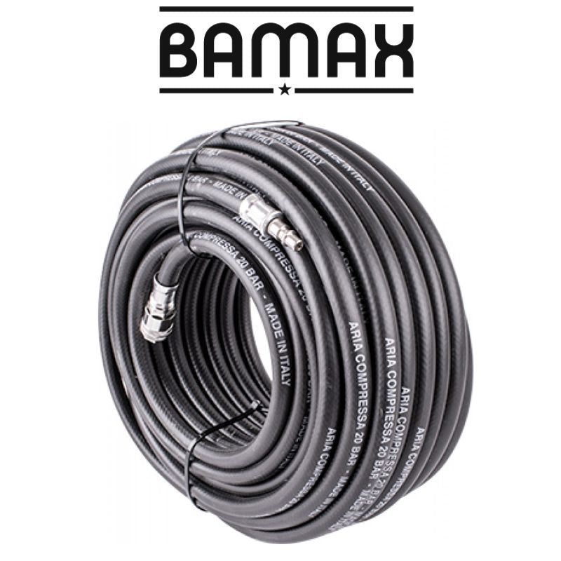 Bamax Rubber Air Hose 8mmx30M with Quick Coupler | AHM Online (Pty) Ltd